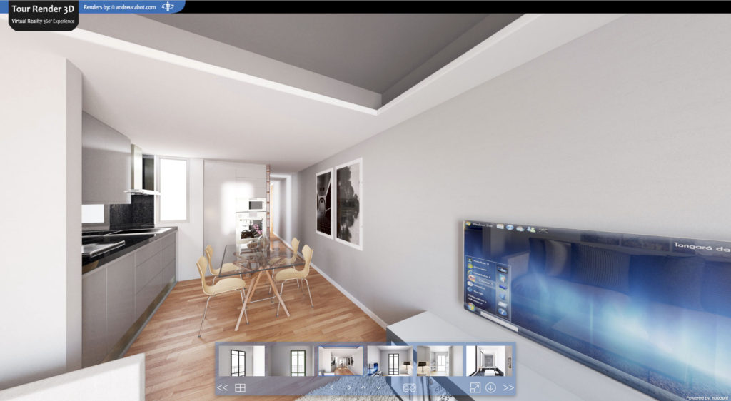 Tour 360 – Render 3D Hiperrealista – Noupunt 360